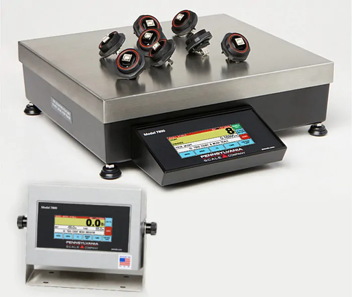 7800-HR Counting and Bench Scale-Made in USA Scales