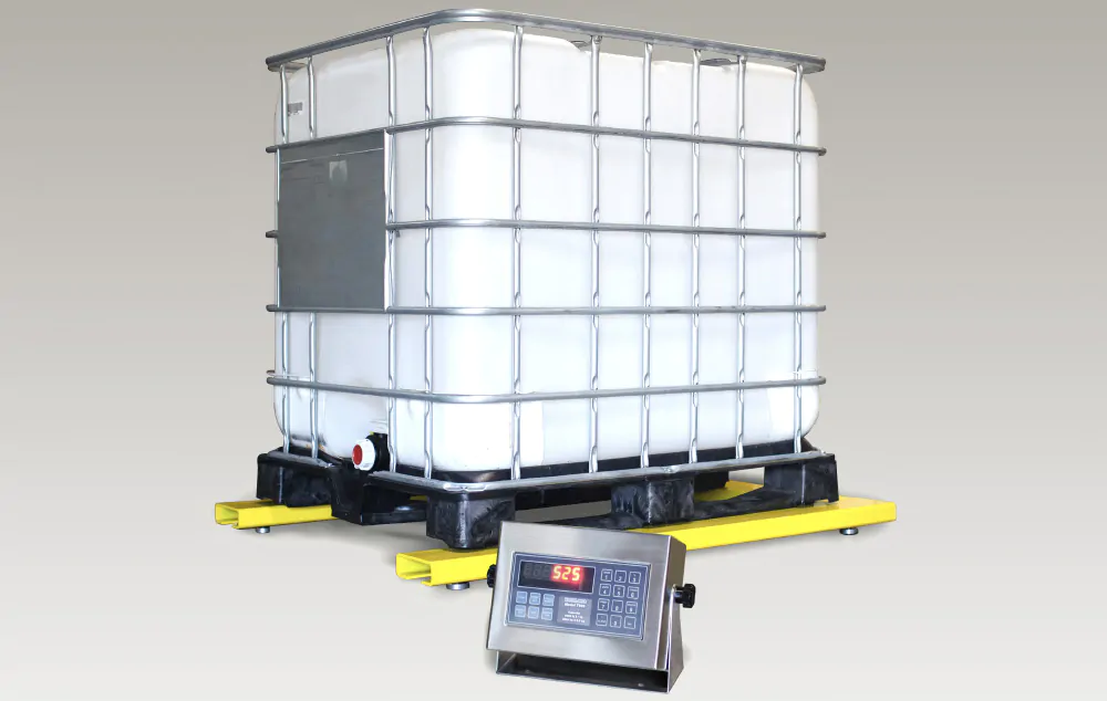 U6600 Series Low-Profile Bulk Container Scale - Made In USA Scales